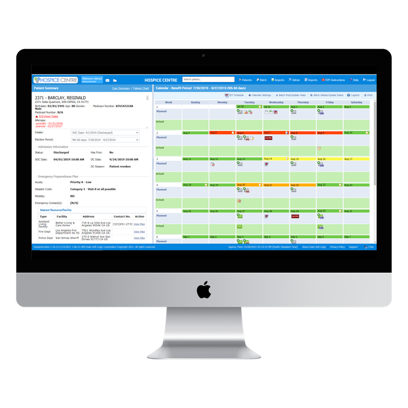 Data Soft Logic - Hospice Centre